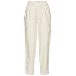 Camel Active Loose Fit Hose aus Leinenmix Damen Größe 36 weiß