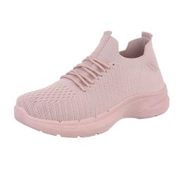 Ital-Design Sneaker Damen Gr&ouml;&szlig;e 37 rosa