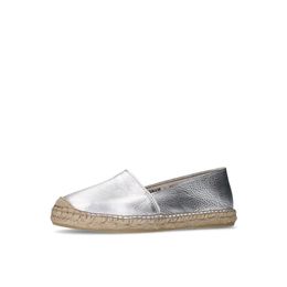 Manfield Espadrilles Damen Gr&ouml;&szlig;e 36 silber