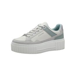 s.Oliver Sneaker Damen Größe 37 taubenblau / grau / silber / weiß