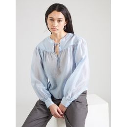 MSCH COPENHAGEN Bluse 'Bean' Damen Gr&ouml;&szlig;e S/M pastellblau