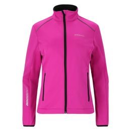 Endurance Outdoorjacke 'Zora' Damen Gr&ouml;&szlig;e L fuchsia / schwarz / wei&szlig;