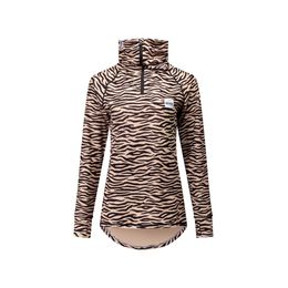 EIVY Funktionsshirt 'Icecold' Damen Größe XXL beige / schwarz