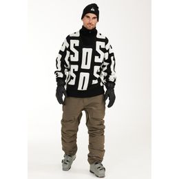 SOS Pullover 'Verbier' Herren Gr&ouml;&szlig;e S schwarz / wei&szlig;