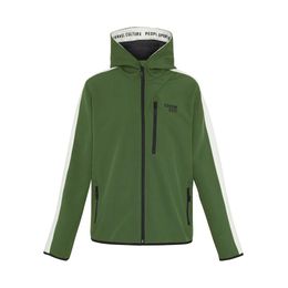 Chiemsee Sportjacke Herren Gr&ouml;&szlig;e S dunkelgr&uuml;n / schwarz / wei&szlig;