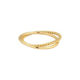 Elli Premium Ring Damen Gr&ouml;&szlig;e 58 gold