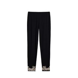 Intimissimi Pajama Pants 'Pretty Flowers' female Black size S
