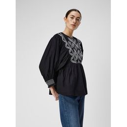 Object Bluse 'Ali' Damen Gr&ouml;&szlig;e XS schwarz / wei&szlig;