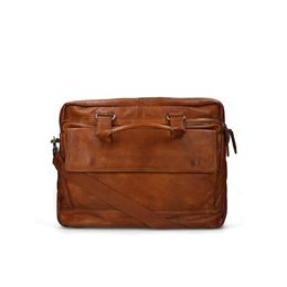 Manfield Laptoptasche Herren Gr&ouml;&szlig;e One Size cognac