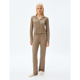 KOTON Pajama female Brown size XS
