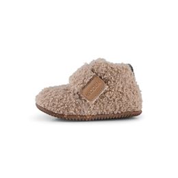 WODEN Kids Hausschuh 'Kim Teddy' Jungen Gr&ouml;&szlig;e 21 camel