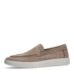 Manfield Mokassin Herren Größe 43 beige