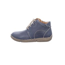 Josef Seibel Stiefelette 'Neele' Damen Gr&ouml;&szlig;e 43 blau / hellbraun Winterschuhe