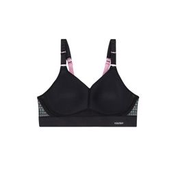Triumph Triaction Sports Bra ' Triaction Hybrid Lite ' female Black size 95