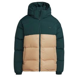 adidas originals Jacke 'Down Regen' Herren Gr&ouml;&szlig;e M beige / dunkelgr&uuml;n