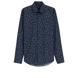 BOSS Button Up Shirt 'JOE' male Blue size 40