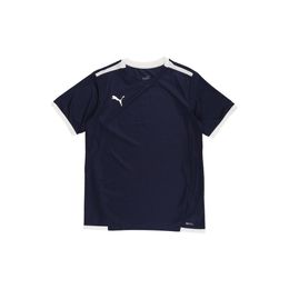 Puma Trikot 'TeamLiga' Jungen Gr&ouml;&szlig;e 152 navy / wei&szlig;