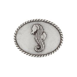RETTUNGSRING by showroom 019&deg; Rettungsring By Showroom 019&deg; Brooch 'Seepferdchen' female Silver size One Size