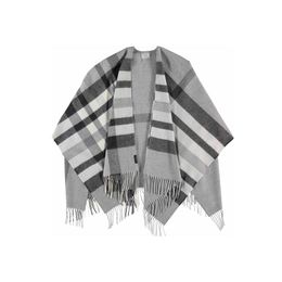 FRAAS Cape Damen Gr&ouml;&szlig;e XS/XL grau / hellgrau / dunkelgrau / wei&szlig;