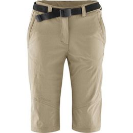 Maier Sports Outdoorhose 'Lawa' Damen Gr&ouml;&szlig;e XXXL beige / schwarz