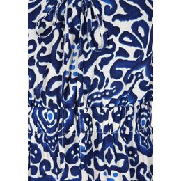 Ebeeza Kleid Damen Gr&ouml;&szlig;e 36 blau / dunkelblau / wei&szlig; Winterkleid