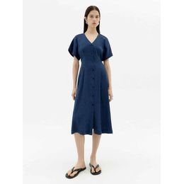 thinking mu Kleid 'Hemp Laura' Damen Gr&ouml;&szlig;e 34 navy Winterkleid