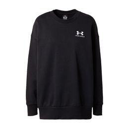 Under Armour Sportsweatshirt 'Essential' Damen Größe S schwarz / weiß