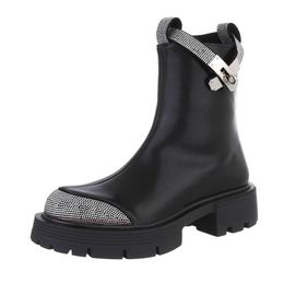Ital-Design Stiefelette Damen Gr&ouml;&szlig;e 40 schwarz / silber Winterschuhe