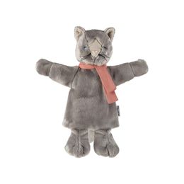 Sterntaler Handpuppe 'Katze' Gr&ouml;&szlig;e S/XXL grau / hellrot