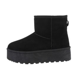 Ital-Design Snowboots Damen Gr&ouml;&szlig;e 37 schwarz Winterschuhe