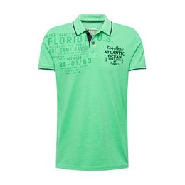 CAMP DAVID Poloshirt Herren Größe XXXL grün / grasgrün / schwarz