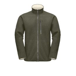 Jack Wolfskin Funktionsfleecejacke 'Robson Fjord' Herren Gr&ouml;&szlig;e S khaki