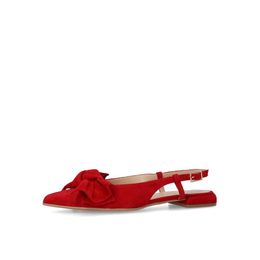 Manfield Classic Flats female Red size 36