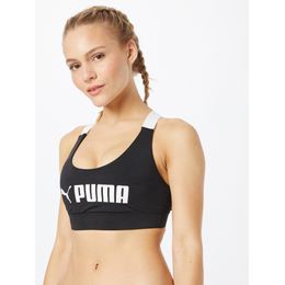 Puma Sport-BH Damen Gr&ouml;&szlig;e M schwarz / wei&szlig;