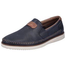 Rieker Slipper Herren Gr&ouml;&szlig;e 40 marine / braun