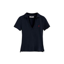Polo Club Poloshirt Damen Größe XXL navy / rot