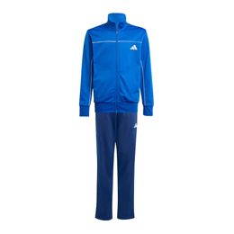 adidas Sportswear Trainingsanzug Jungen Gr&ouml;&szlig;e 152 blau / dunkelblau