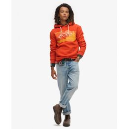 Superdry & Co Sweatshirt Herren Gr&ouml;&szlig;e S gelb / orange / wei&szlig;