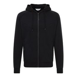 !Solid Zip-Up Hoodie 'Gelbert' male Black size XXXL