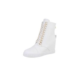 Ital-Design Lace-Up Ankle Boots female White size 37