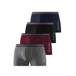 Bench Boxershorts Herren Größe XL nachtblau / grau / bordeaux / schwarz