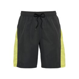 H.I.S. H.I.S Badeshorts Herren Gr&ouml;&szlig;e S gelb / grau / schwarz