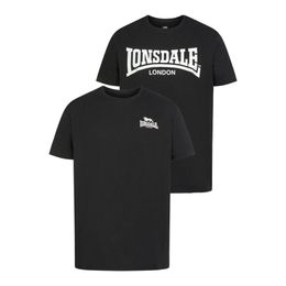 Lonsdale Shirt 'Piddinghoe' male Black size 4XL