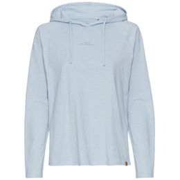 Camel Active Hoodie aus reiner Baumwolle Damen Gr&ouml;&szlig;e S hellblau
