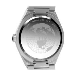 Timex Analoguhr Herren Gr&ouml;&szlig;e One Size silber