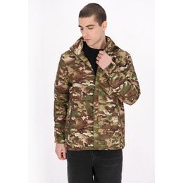 TUFFSKULL Jacke Herren Gr&ouml;&szlig;e XXL beige / braun / oliv