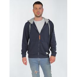 Top Gun Sweatjacke Herren Gr&ouml;&szlig;e L navy / grau / wei&szlig;