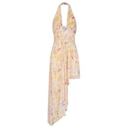 YOUNG POETS SOCIETY Young Poets Kleid 'Bella' Damen Größe 38 beige / lila / orange / pink Winterkleid