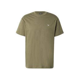Iriedaily T-Shirt Herren Gr&ouml;&szlig;e XL oliv / wei&szlig;