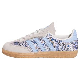 adidas originals Sneaker 'Samba OG x Liberty London' Jungen Gr&ouml;&szlig;e 28 blau / hellblau / taupe / wei&szlig;